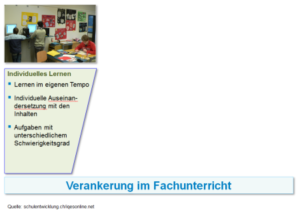 Lehren und lernen in Lernlandschaften – IQES