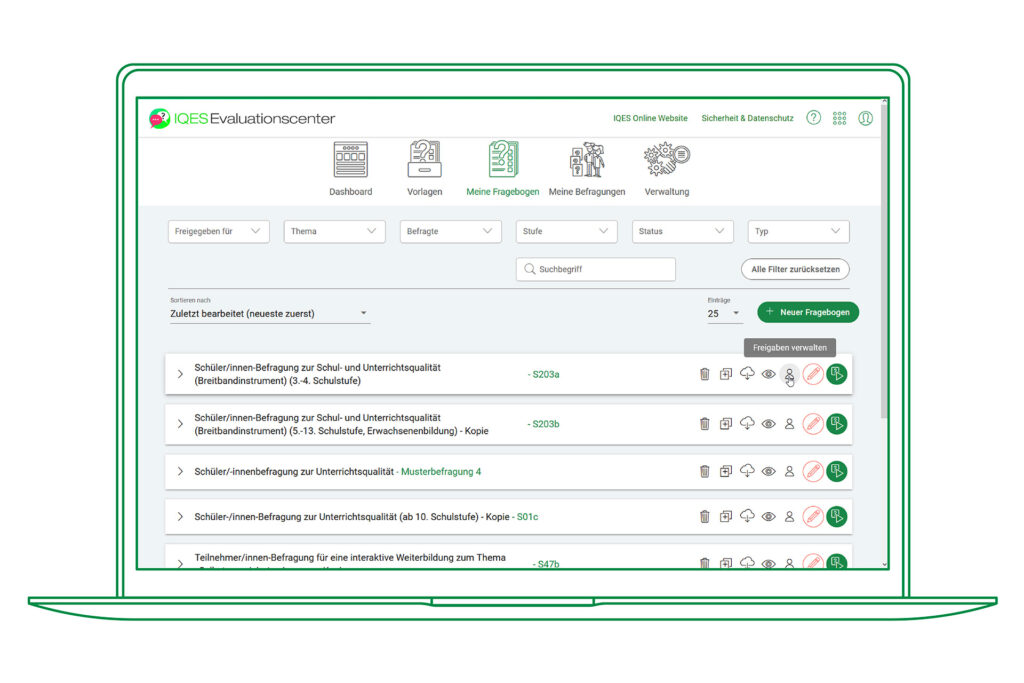 Evaluationscenter – IQES