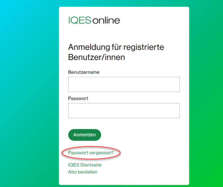 Qualitätsrahmen für Schulen – IQES
